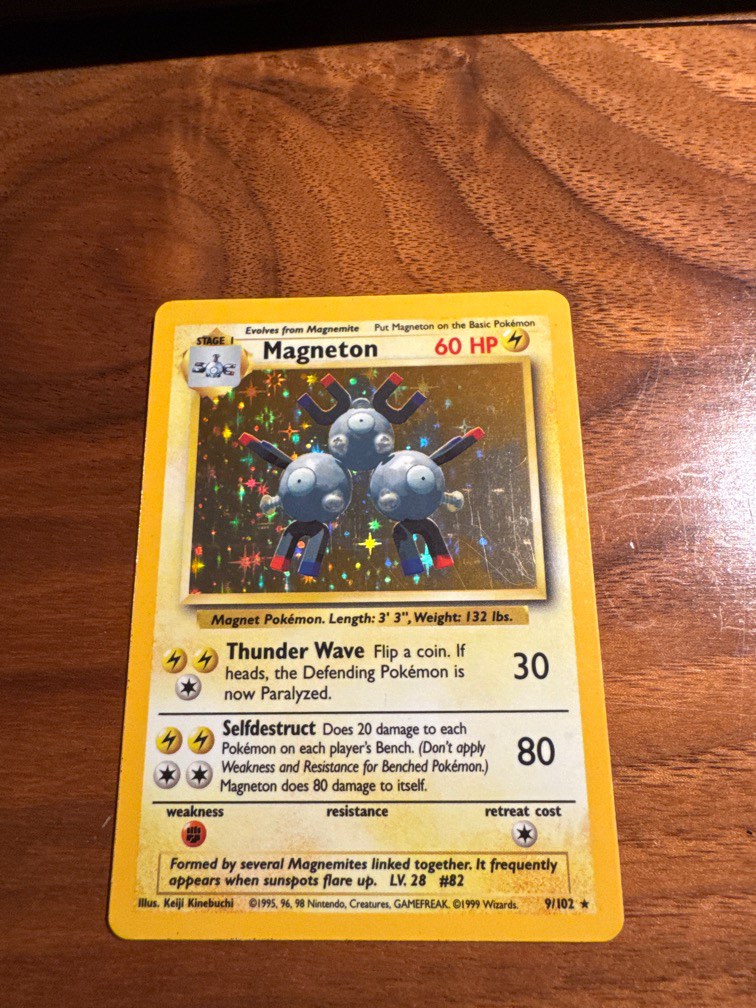 Magneton #9 Pokémon, Hobbies & Toys, Memorabilia & Collectibles ...