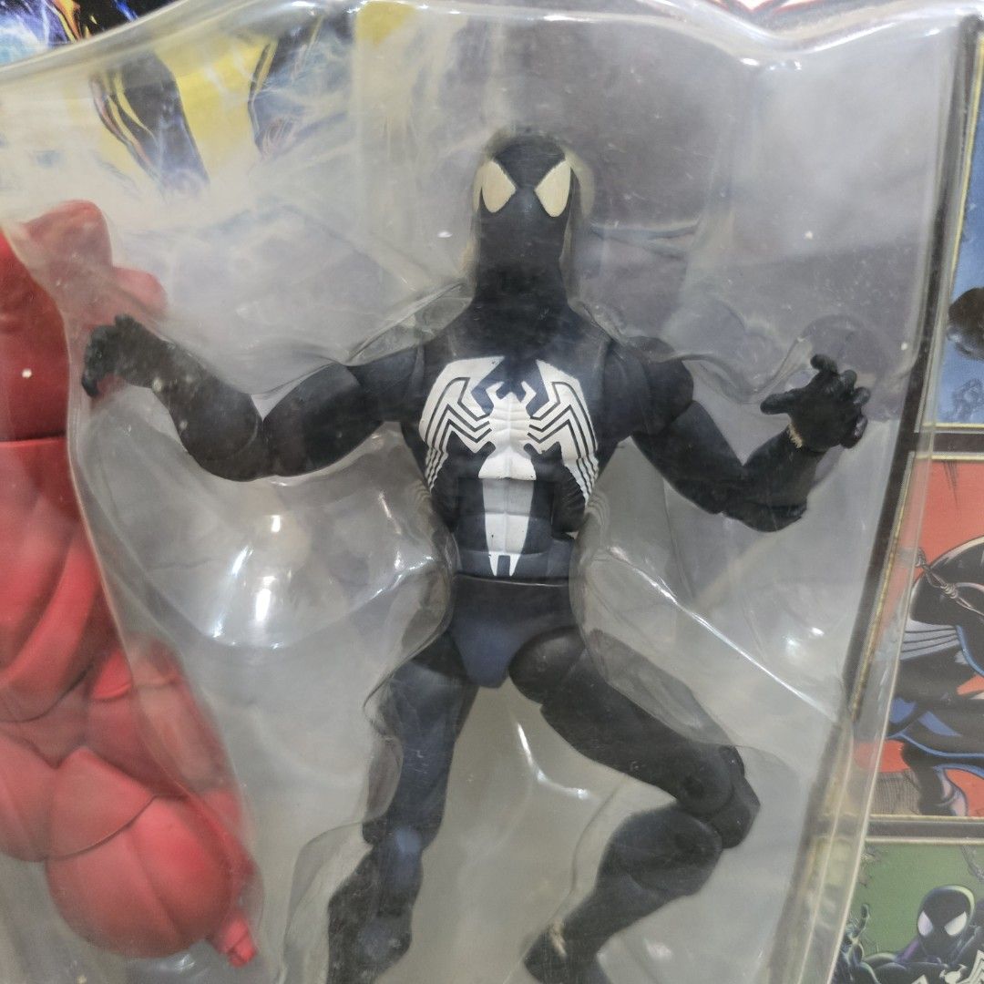 Marvel Legends Black Costume Spider-man Red Hulk Wave Rulk Symbiote ...