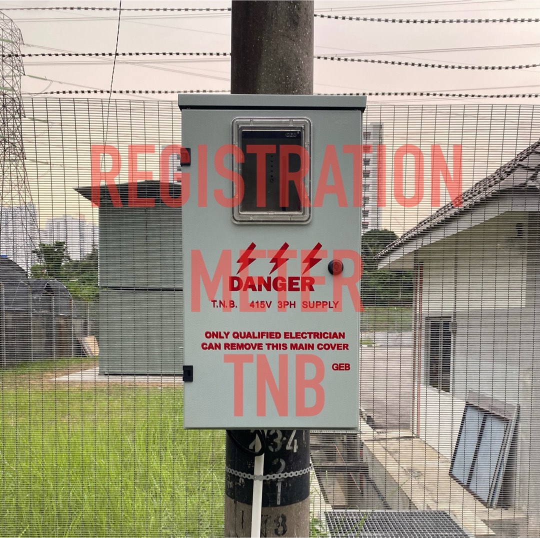 Meter tnb 1phase 3phase apply, Furniture & Home Living, Outdoor ...