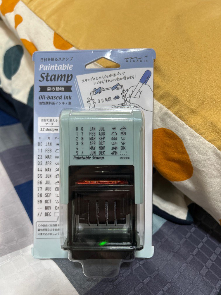 Midori Stamp Rotary Stamp Date, Hobbies & Toys, Stationery & Craft ...