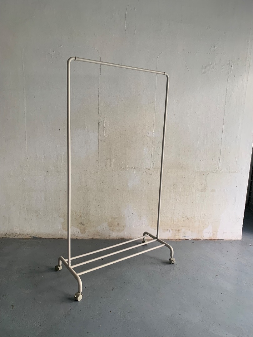 Muji Grey Clothing Rack Stand, Furniture & Home Living, Furniture ...