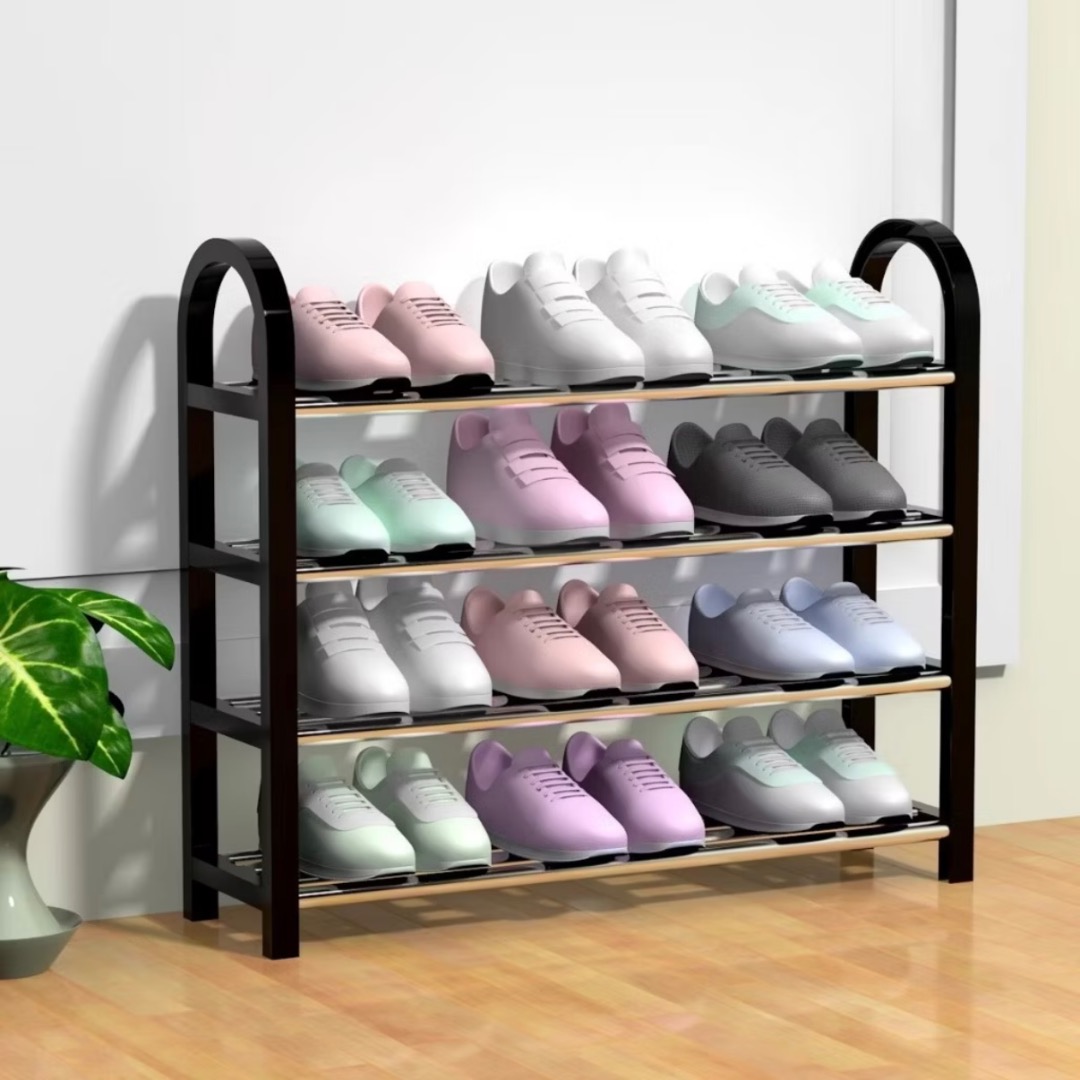 Multi-Layer Shoe Rack | Vertical Shoe Display Rack | Entryway Shoe ...