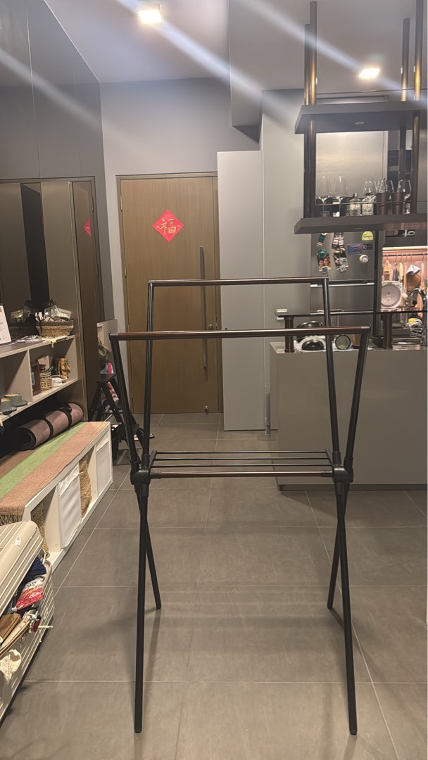 NITORI Foldable Drying Rack, Furniture & Home Living, Bathroom ...