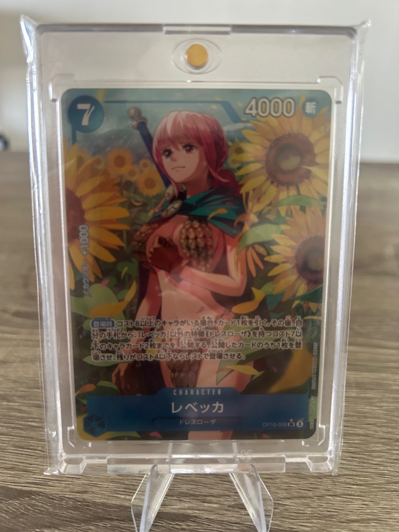 One Piece TCG: Rebecca OP10-058, Hobbies & Toys, Toys & Games on Carousell