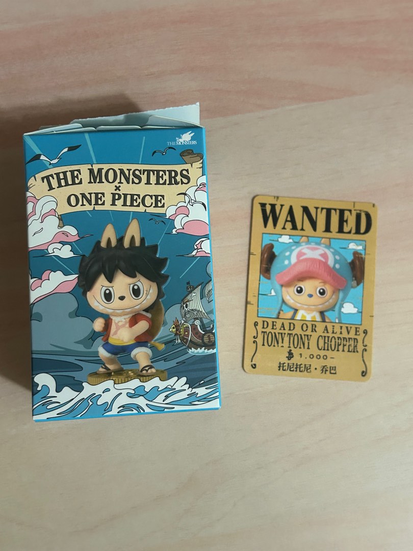 WTT/WTS One Piece x Labubu Chopper, Hobbies & Toys, Toys & Games on ...