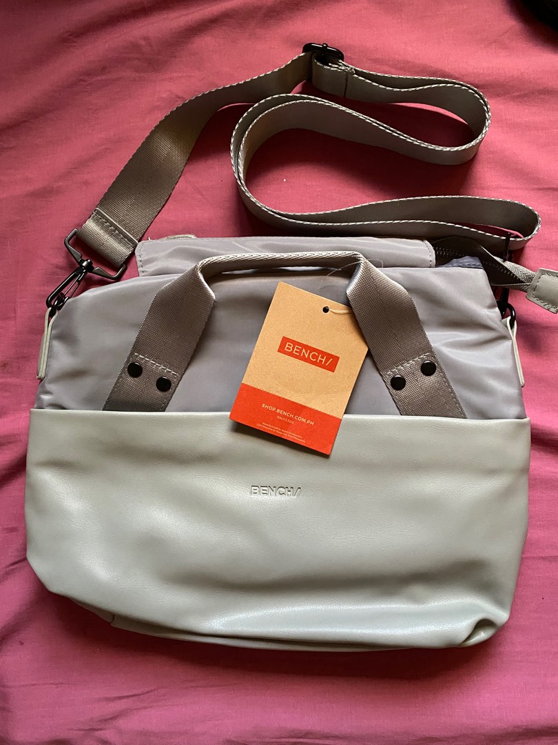 Original Bench Body Bag, Silver Gray, Women's Fashion, Bags & Wallets ...