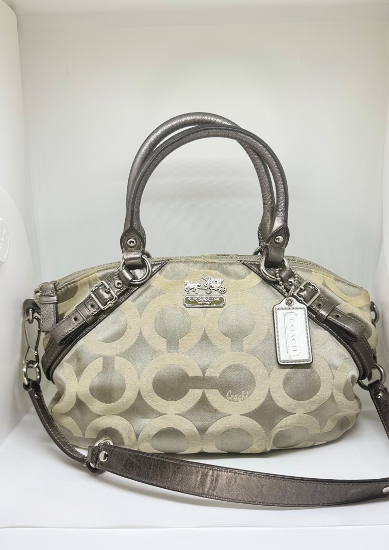 Original Coach Two Way Bag, Luxury, Bags & Wallets on Carousell