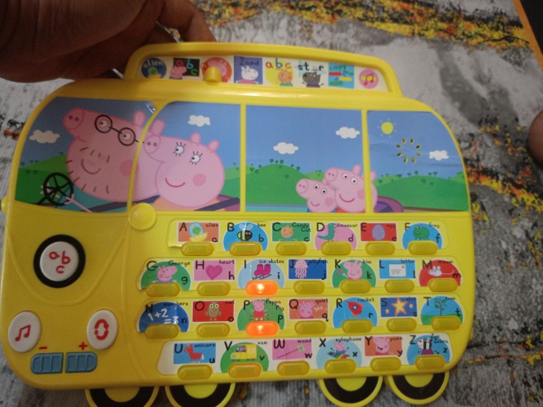Peppa Pig Alphabet, Hobbies & Toys, Toys & Games on Carousell