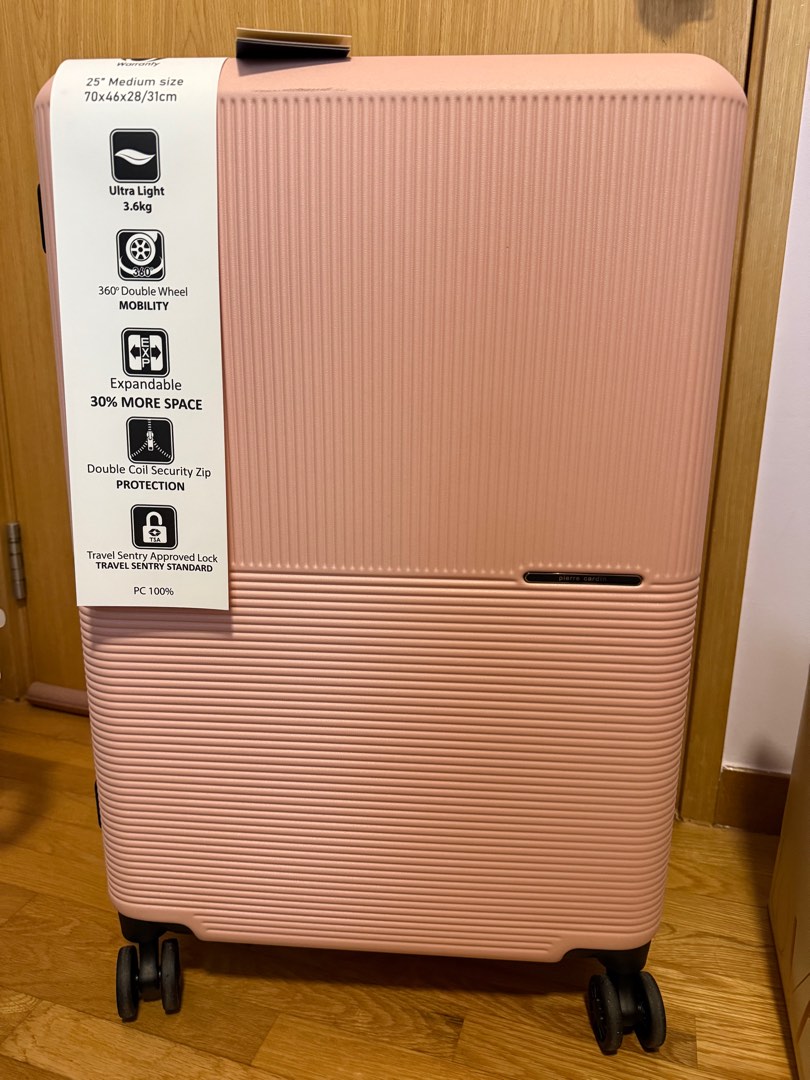 Pierre Cardin 25" Medium Luggage, Hobbies & Toys, Travel, Luggage on ...