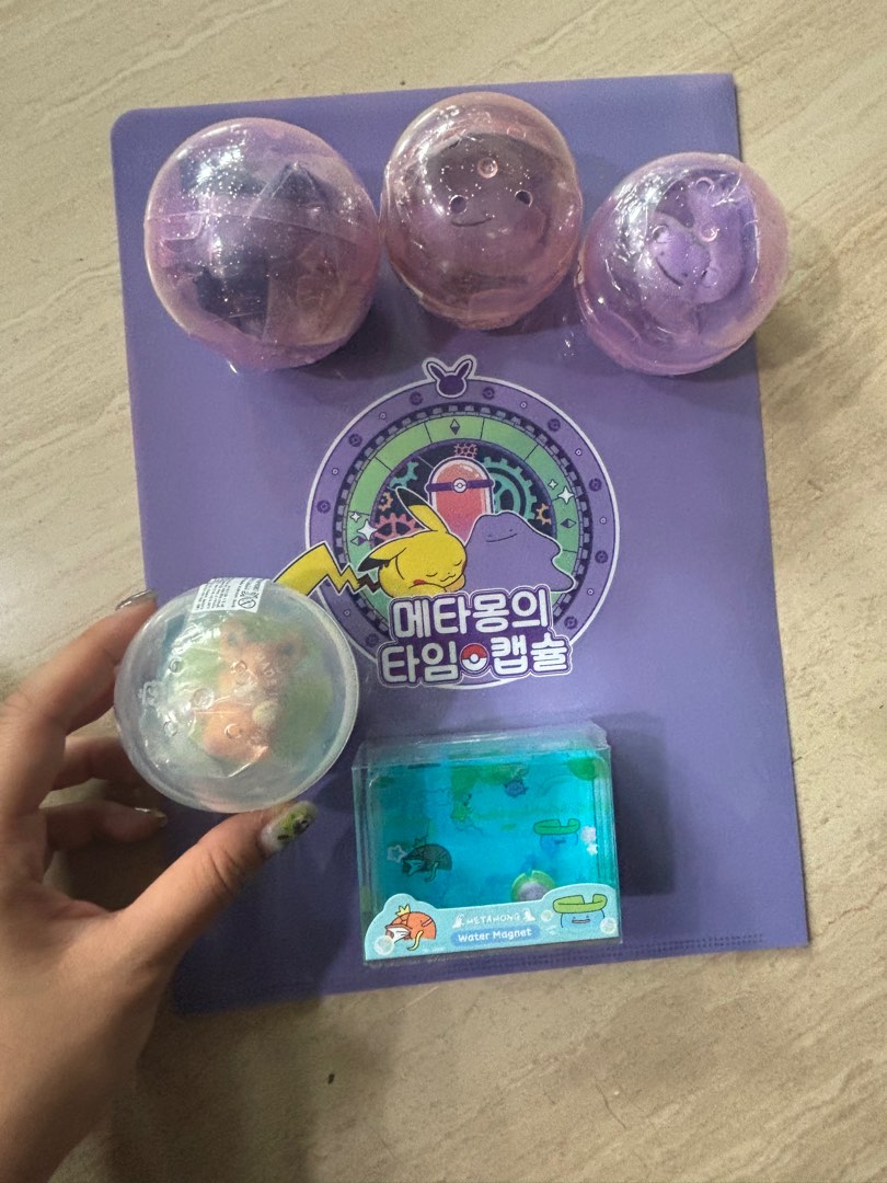 Pokemon Metamong Ditto Seoul Korea Merchandise Gachapon, Hobbies & Toys ...