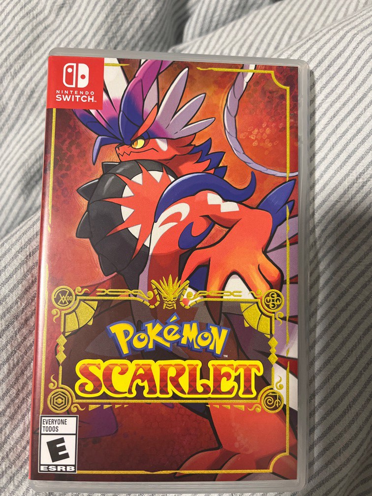 Pokemon Scarlet Switch game, Video Gaming, Video Games, Nintendo on ...