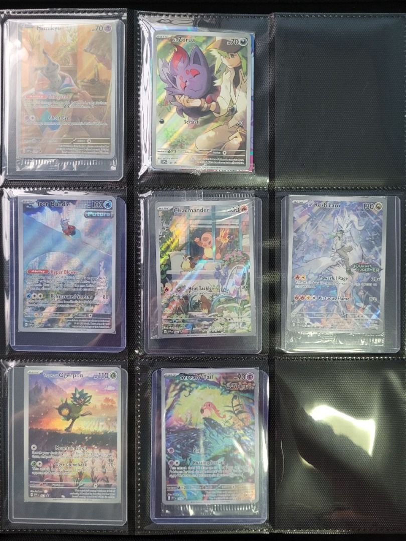 SEALED Pokemon S&V Promos Mimikyu / Zorua / Iron Bundle / Scream Tail ...
