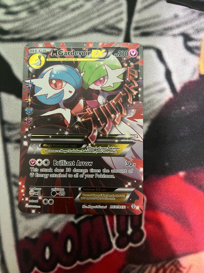Pokemon TCG Cards: Mega Gardevoir EX RC31 Generations Radiant ...