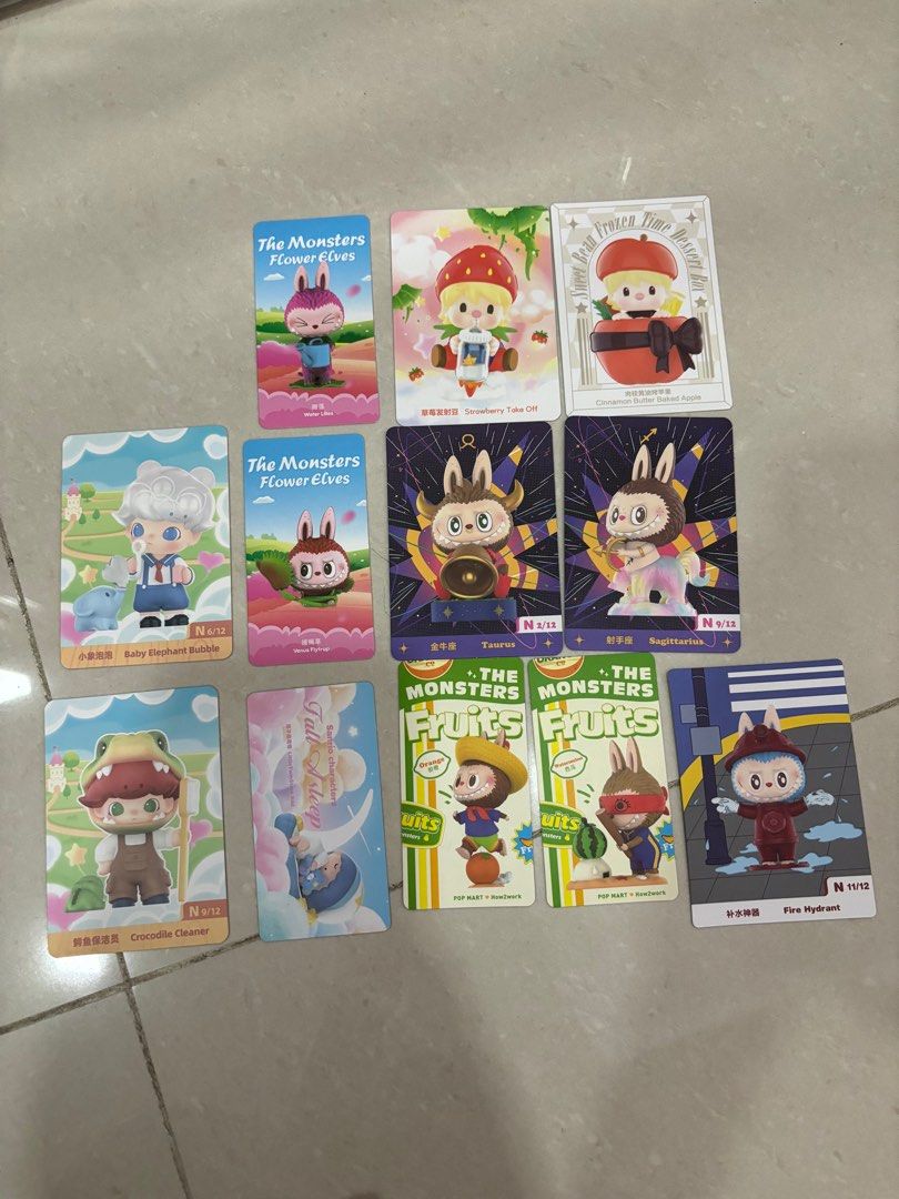 POPMART The Monsters (Constellation/Almost Hidden/Flowers Elves/Fruits ...