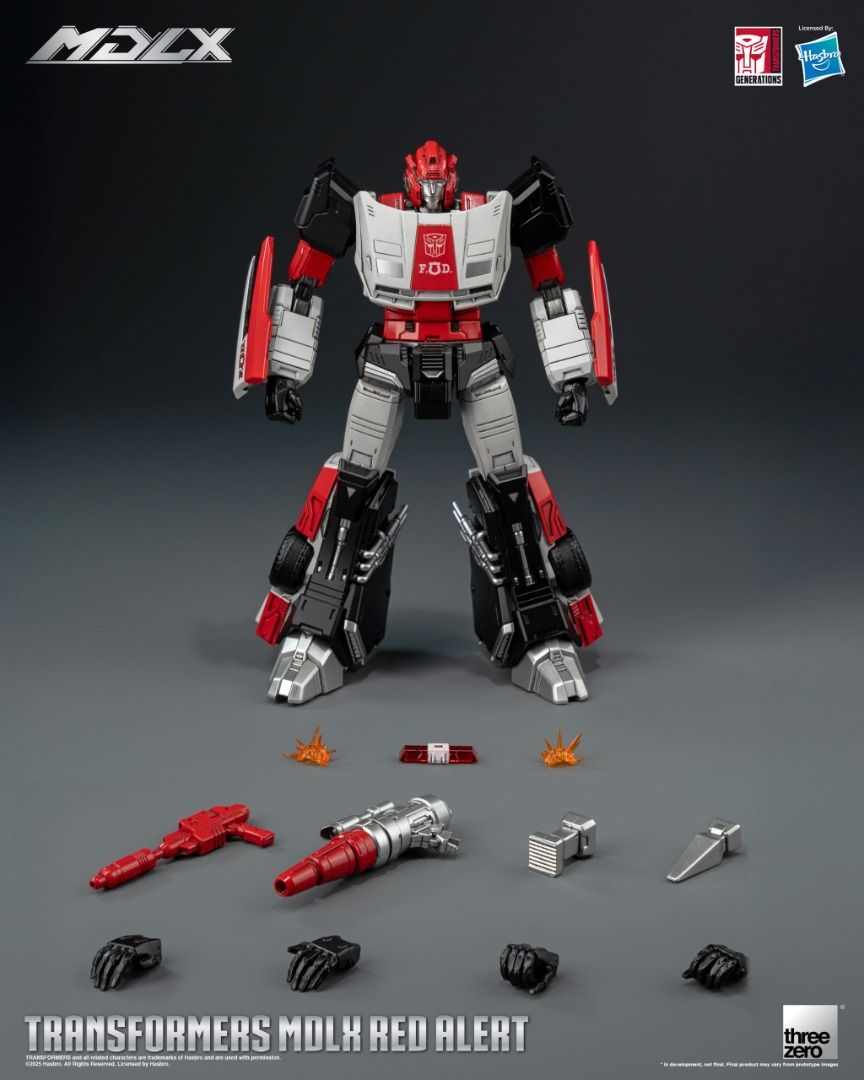 Pre-Order for MDLX Scale Collectible Figure - Transformers - Red Alert ...