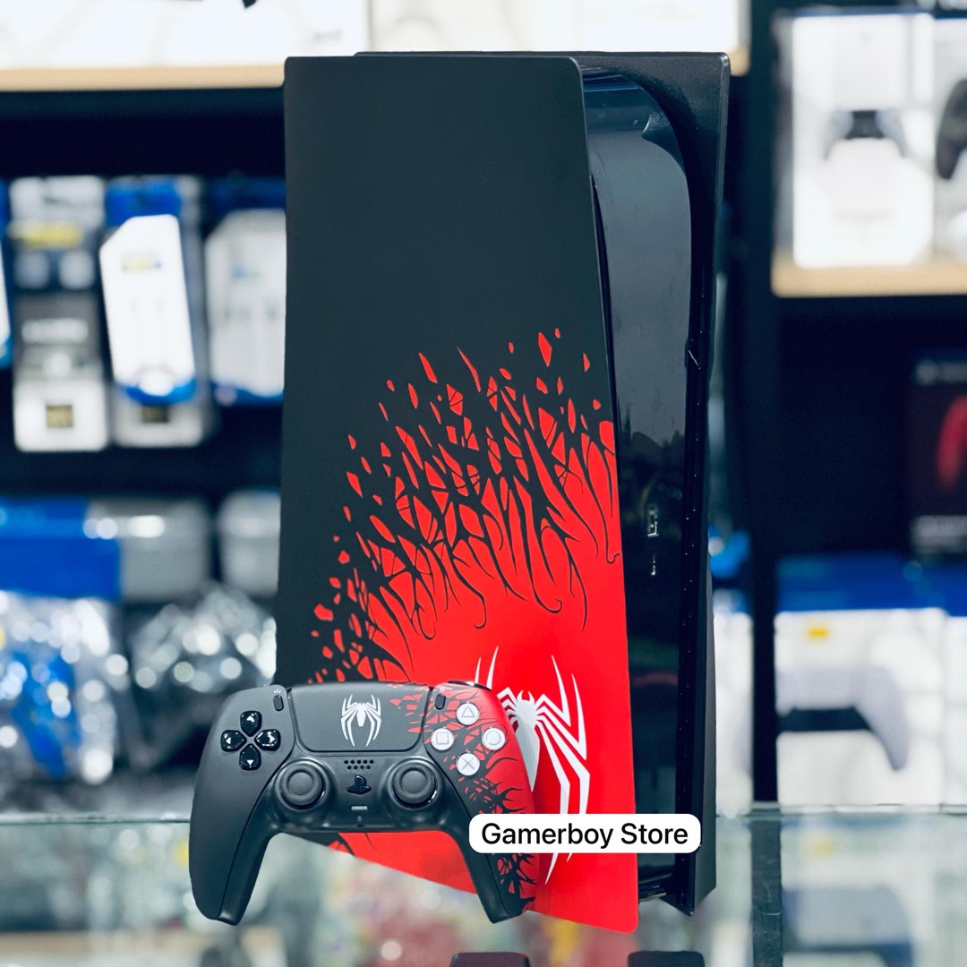 PS5 Fat Disc 825GB Spiderman Limited Edition (Used/2nd), Video Gaming ...