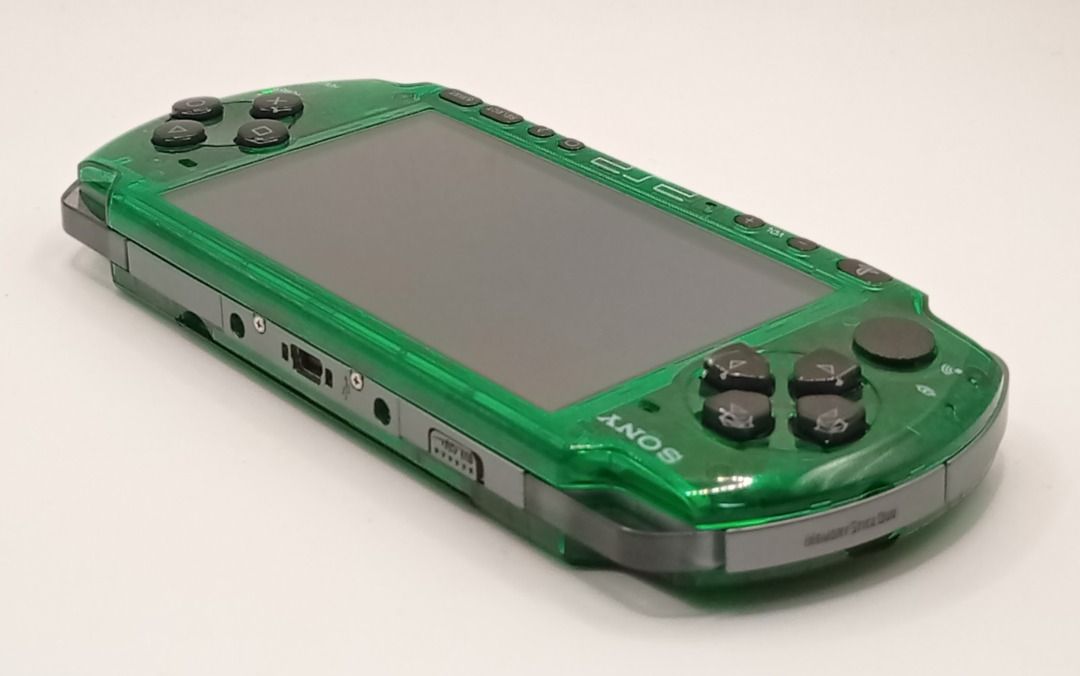 green psp shell