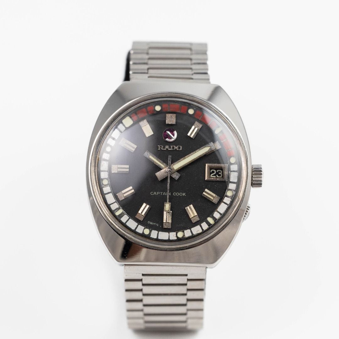 Rado Captain Cook "World Travel" Vintage Watch, Luxury, Watches on ...