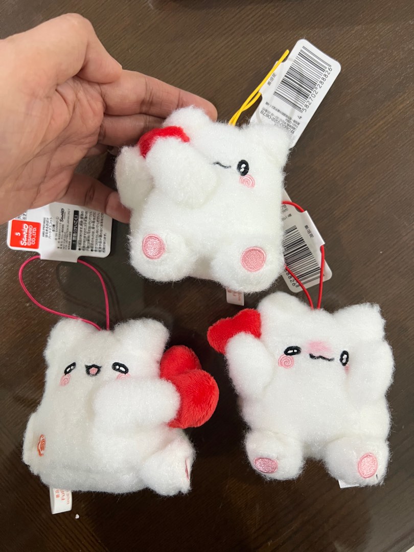 RARE Hanamaru Obake Ghost Heart Mascot Charm, Hobbies & Toys, Toys ...