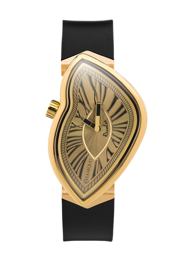 REVOLVE MELTING WATCH GOLD, Luxury, Watches on Carousell