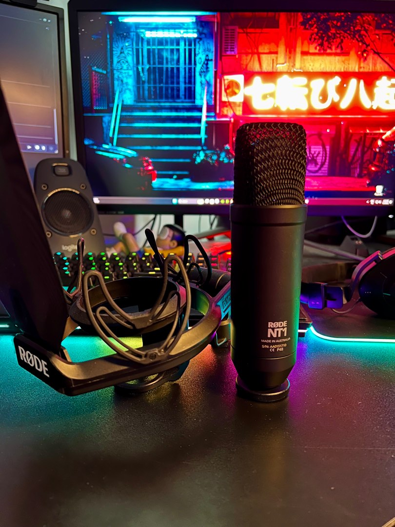 Rode NT1, Audio, Microphones on Carousell