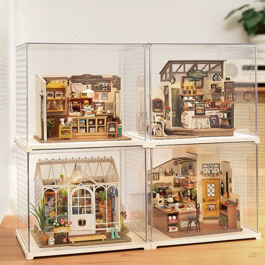 Rolife Display Case, Hobbies & Toys, Stationery & Craft, Handmade Craft ...