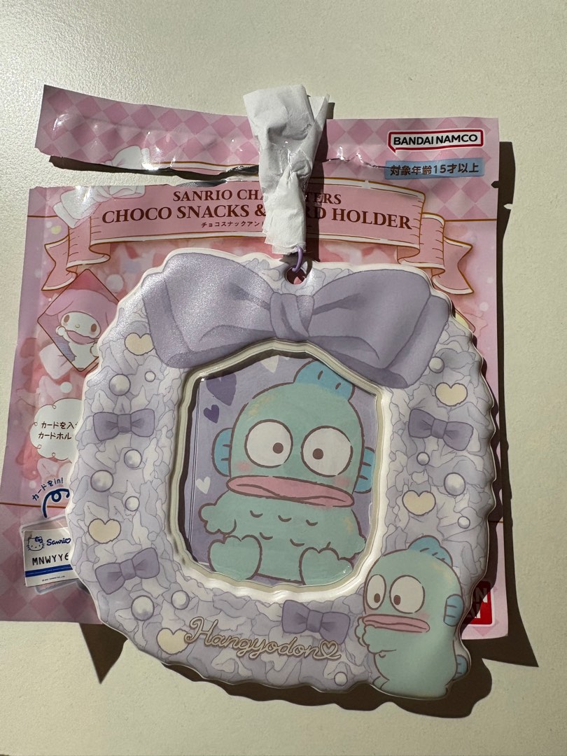 Sanrio card pass case Hangyodon, Hobbies & Toys, Toys & Games on Carousell