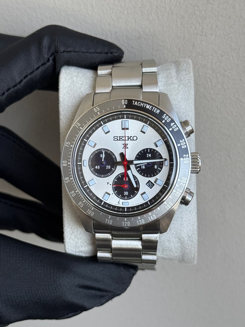 Seiko Speedtimer Panda #SSC911, Luxury, Watches on Carousell