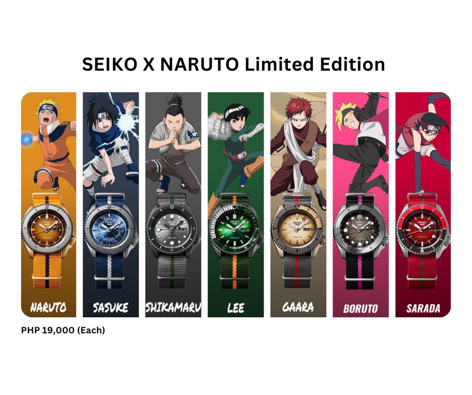 Seiko X Naruto Limited Edition, Men's Fashion, Watches & Accessories ...