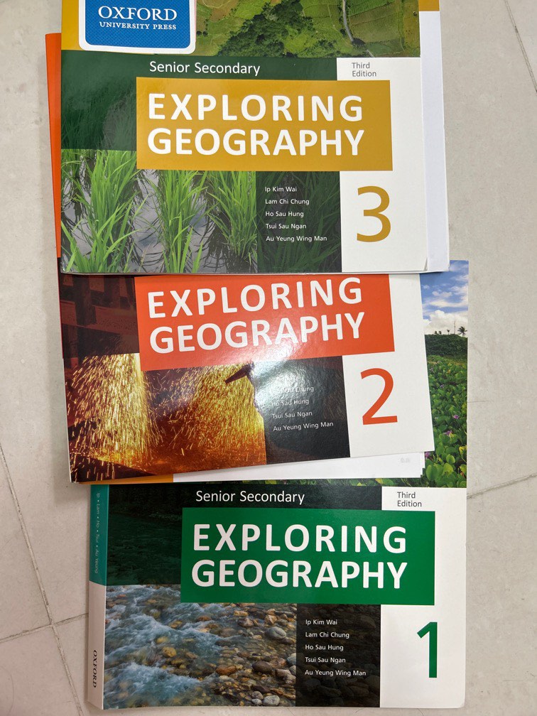 Senior Secondary Exploring Geography 1,2,3, 興趣及遊戲, 書本 & 文具, 教科書 - Carousell