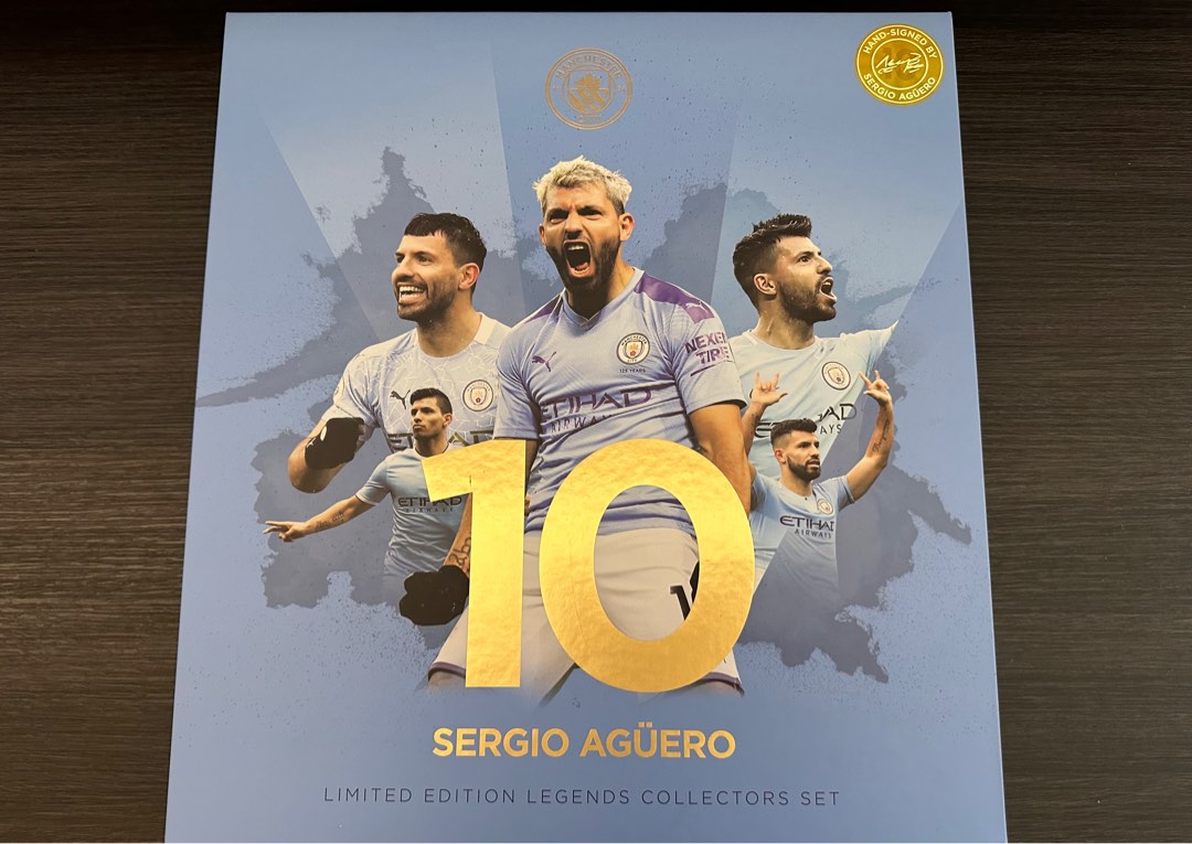 Sergio Aguero Limited Edition Legends Collectors Set, Hobbies & Toys ...