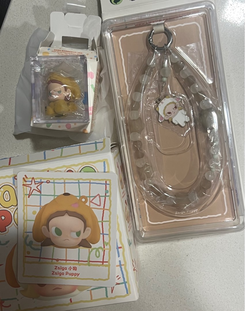 (SET) popmart zsiga pajama party, Hobbies & Toys, Toys & Games on Carousell