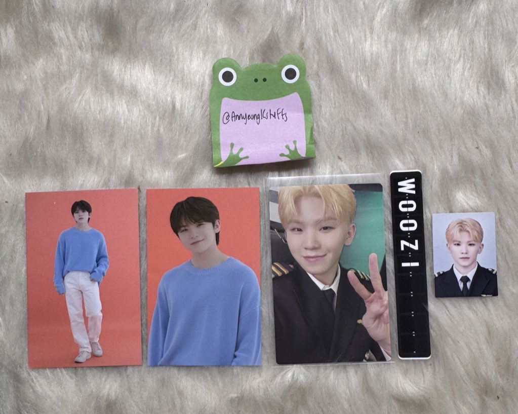 SEVENTEEN SVT Woozi Set 5th Membership Generation Gen Kit Piloto ...