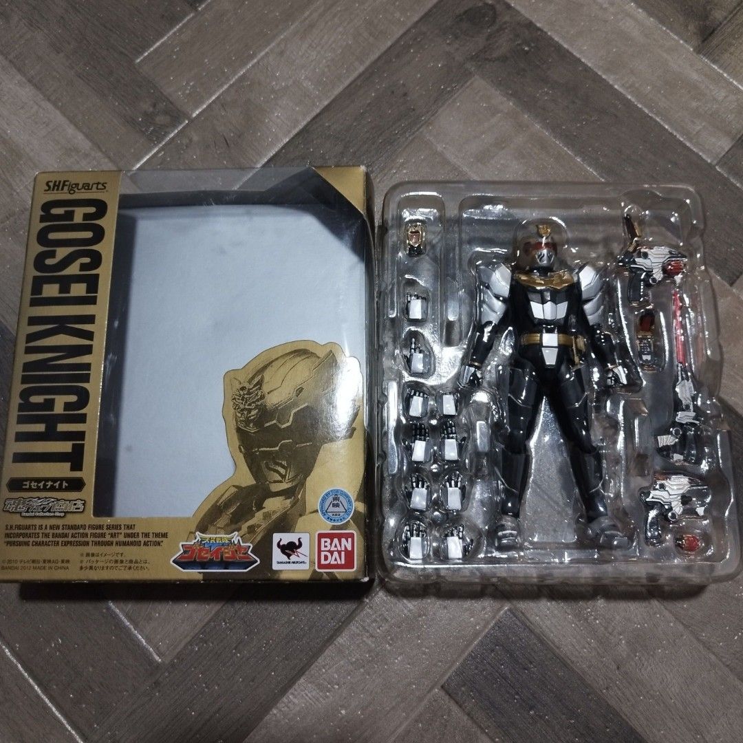 SHF Gosei Knight SH Figuarts Robo Knight Tensou Sentai Goseiger Power ...