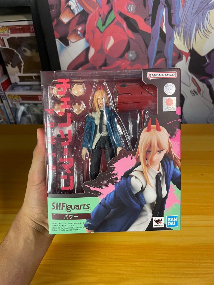 SHF POWER - Chainsaw Man, Hobbies & Toys, Toys & Games on Carousell
