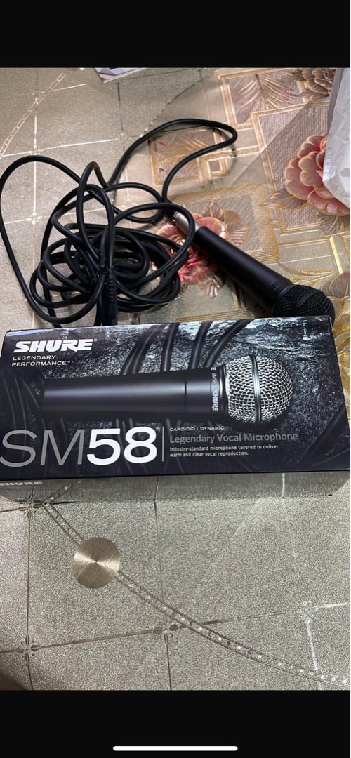 Shure SM58, Audio, Microphones on Carousell