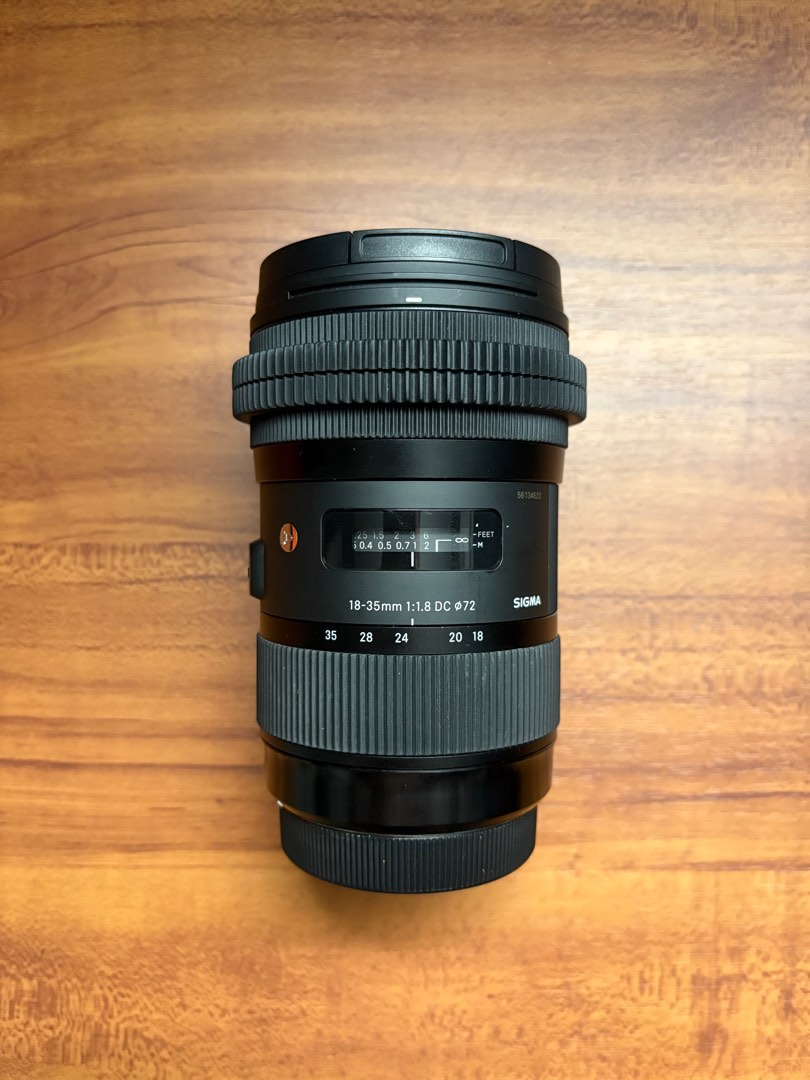Sigma 18-35mm f/1.8 DC HSM Art Lens (EF Mount), Photography, Lens ...