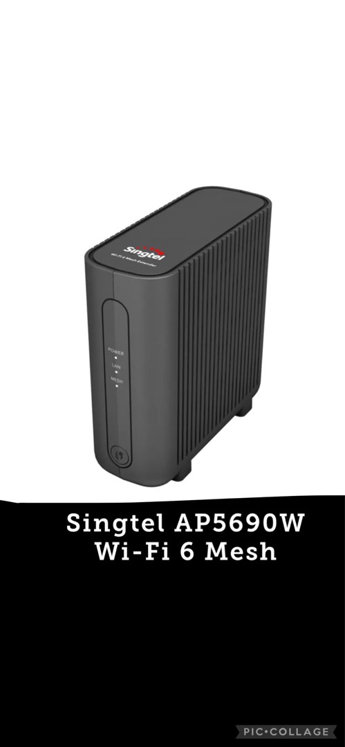 Singtel AP5690W Wi-Fi 6 Mesh Wifi 6, TV & Home Appliances, Other Home ...