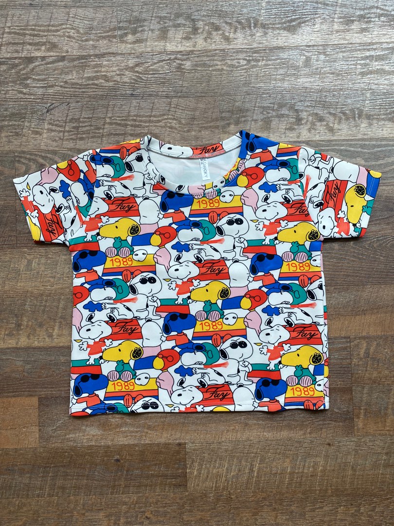 Snoopy Boxy Fit Shirt, Women's Fashion, Tops, Shirts on Carousell