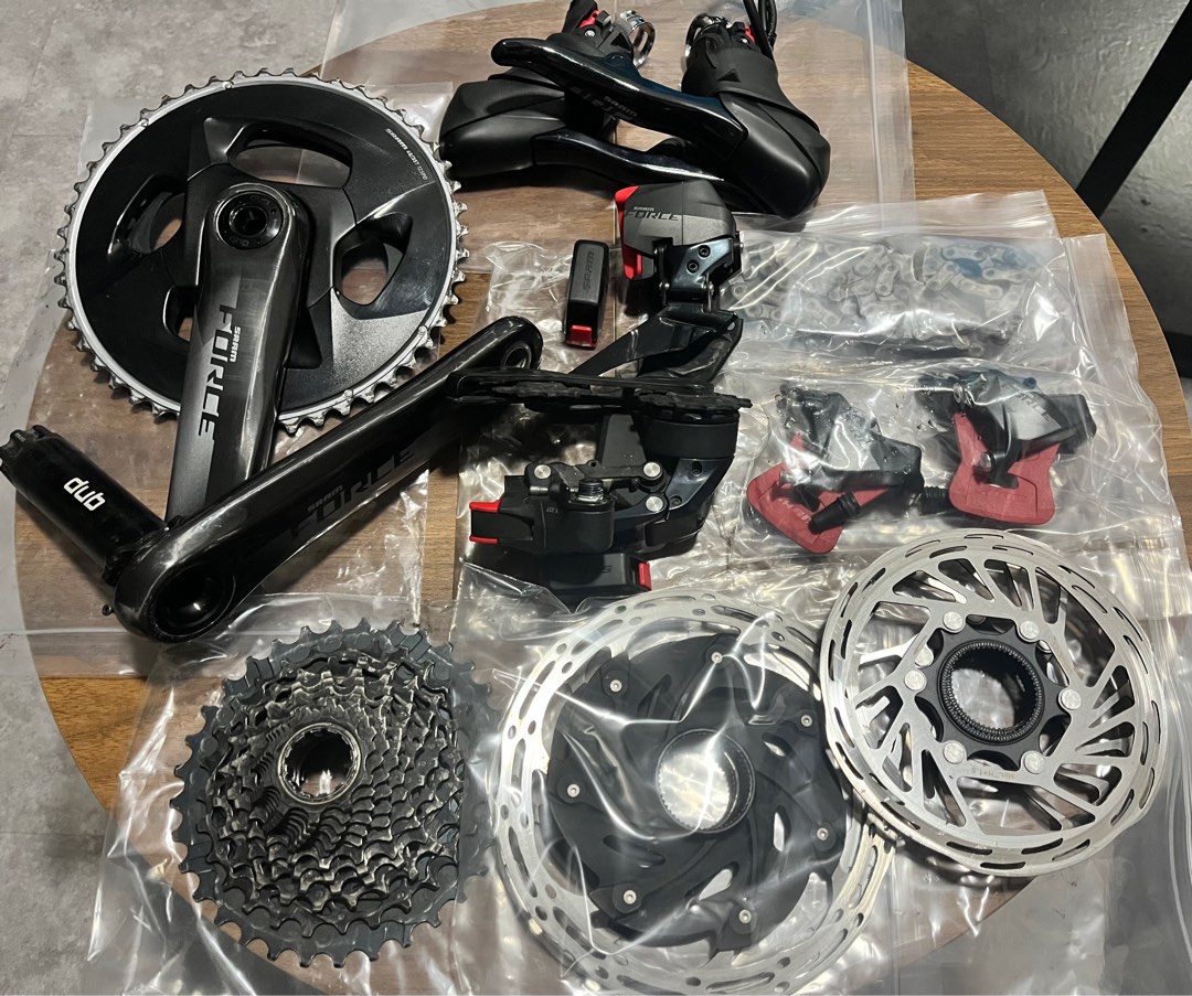 Sram Force 12sp AXS Groupset, Sports Equipment, Bicycles & Parts, Parts ...