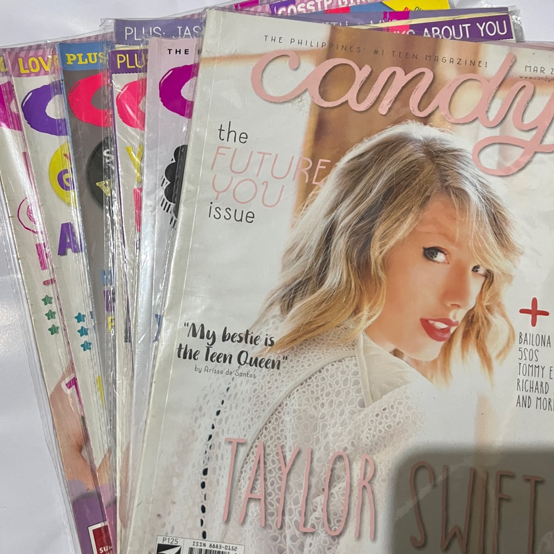 Taylor Swift Candy Magazine Collection - Set of 7, Hobbies & Toys ...