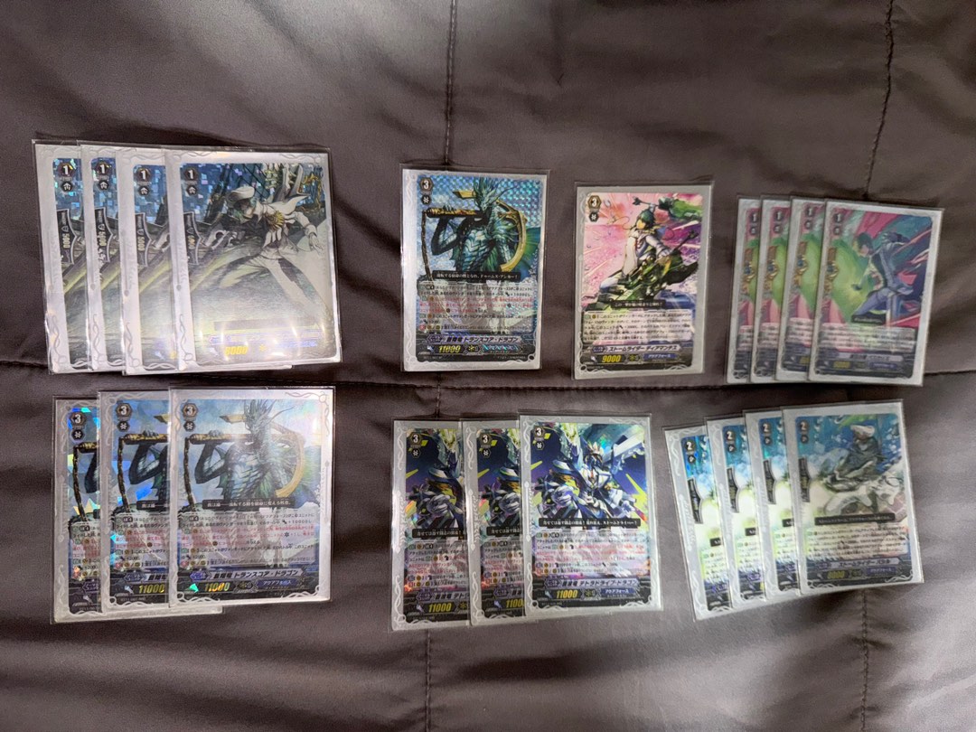 Tetra Drive SP Aqua Force Cardfight Vanguard Deck LB OG, Hobbies & Toys ...