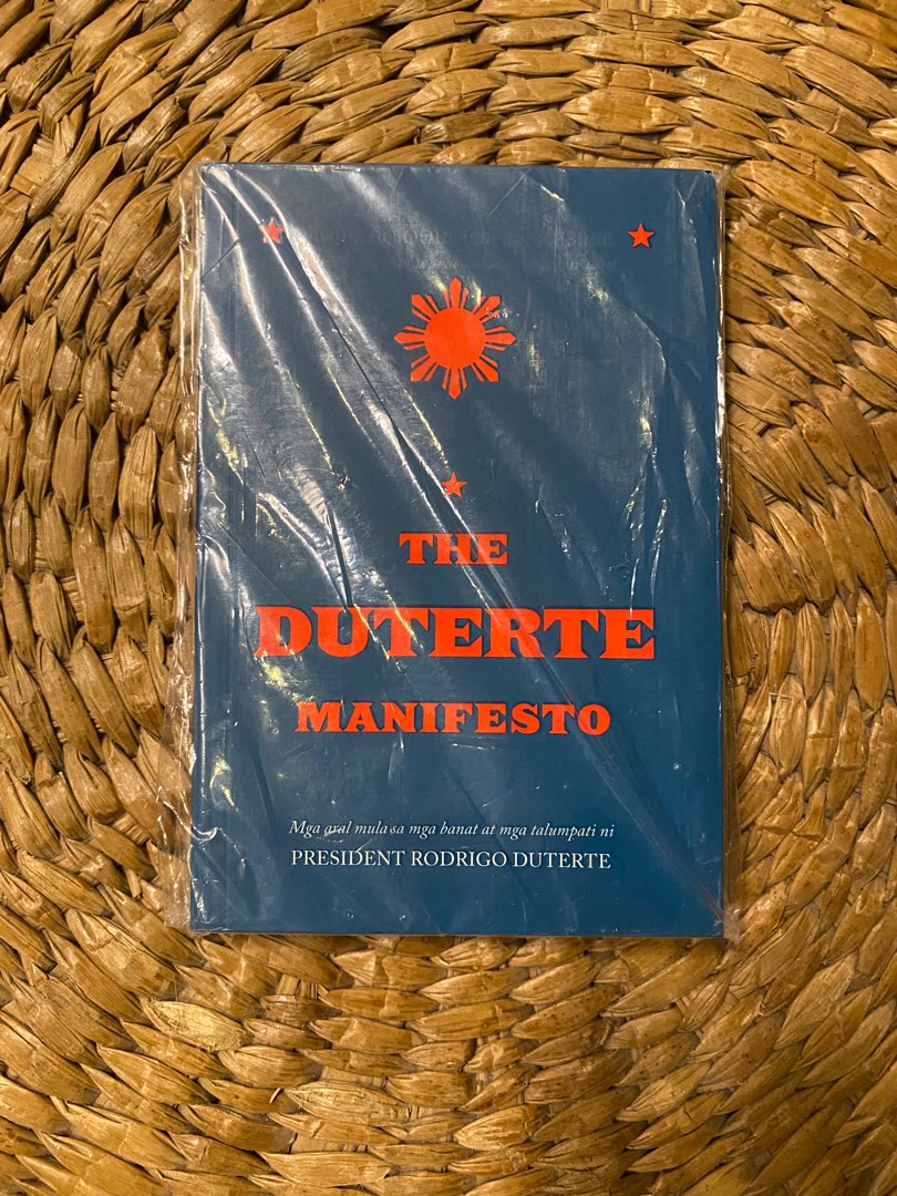 The Duterte Manifesto, Hobbies & Toys, Books & Magazines, Fiction & Non ...
