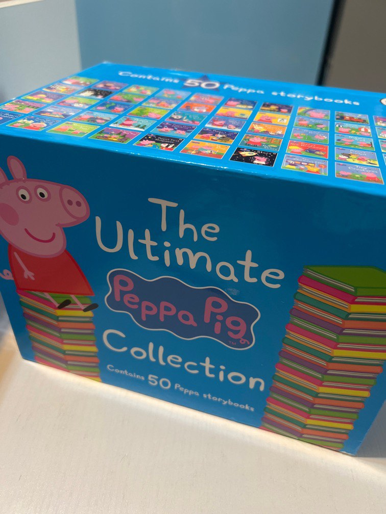 The Ultimate Peppa Pig Collection - 50 storybooks, 興趣及遊戲, 書本 & 文具, 兒童書籍 ...