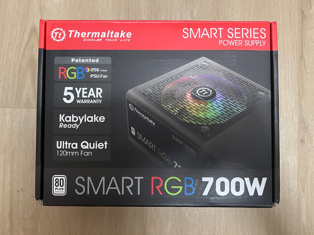 Thermaltake 700w 80+ power supply, Computers & Tech, Parts ...