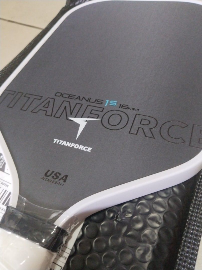 TITANFORCE T800 PICKLEBALL PADDLE 16MM, Sports Equipment, Sports & Games, Racket & Ball Sports ...