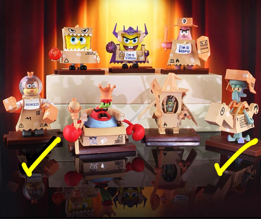 TopToy SPONGEBOB blind box, Hobbies & Toys, Toys & Games on Carousell
