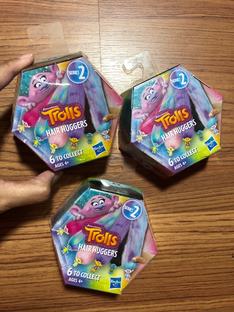 Trolls Hair Huggers Slapband Blind Box (All for RM30), Hobbies & Toys ...