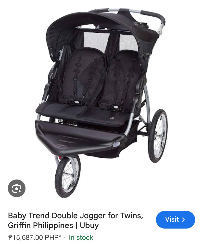Twin Stroller /Double Stroller for heavy kids, Babies & Kids, Going Out ...