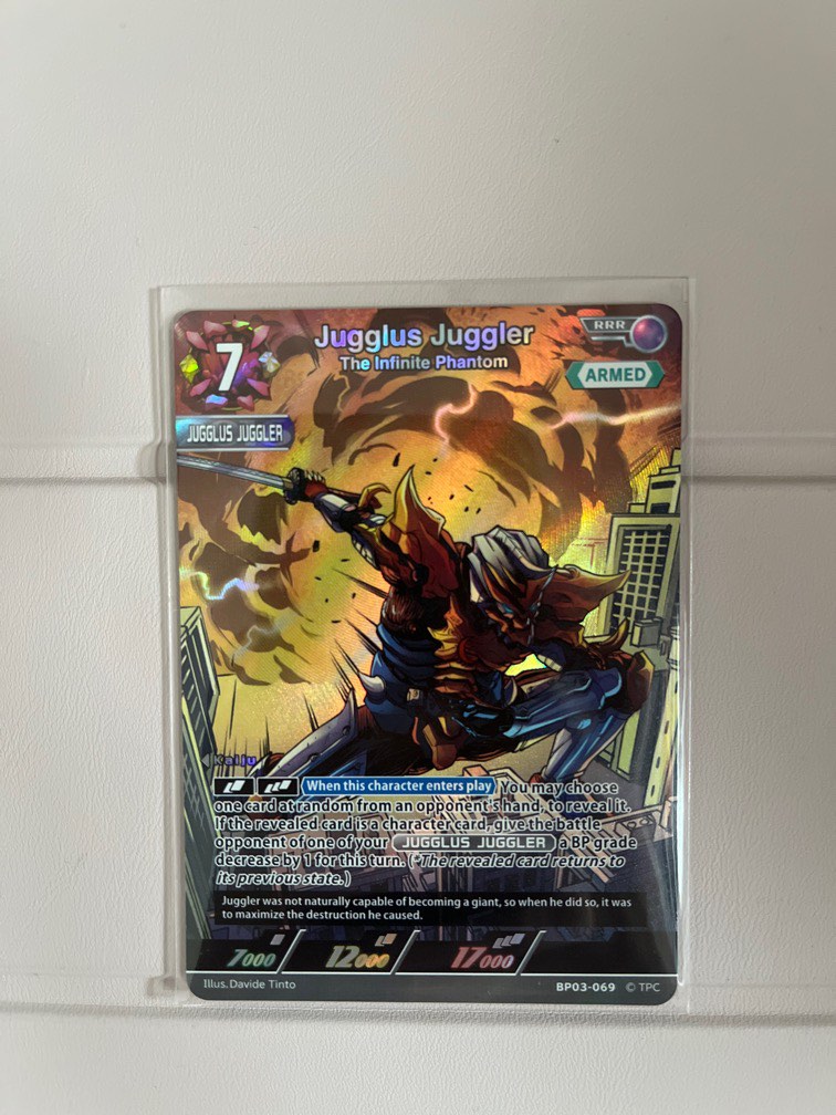 Ultraman Card Game BP03 - Jugglus Juggler, Hobbies & Toys, Toys & Games on Carousell